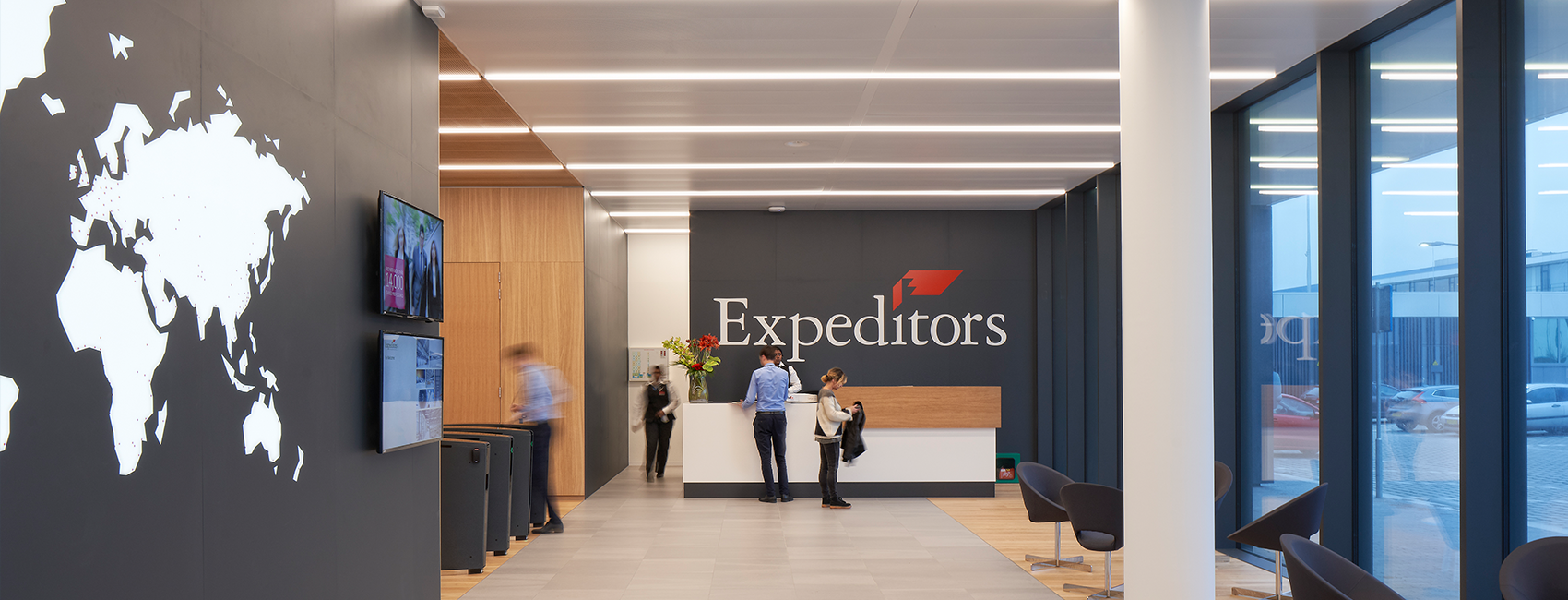 Projectomschrijving: Expeditors te Amsterdam